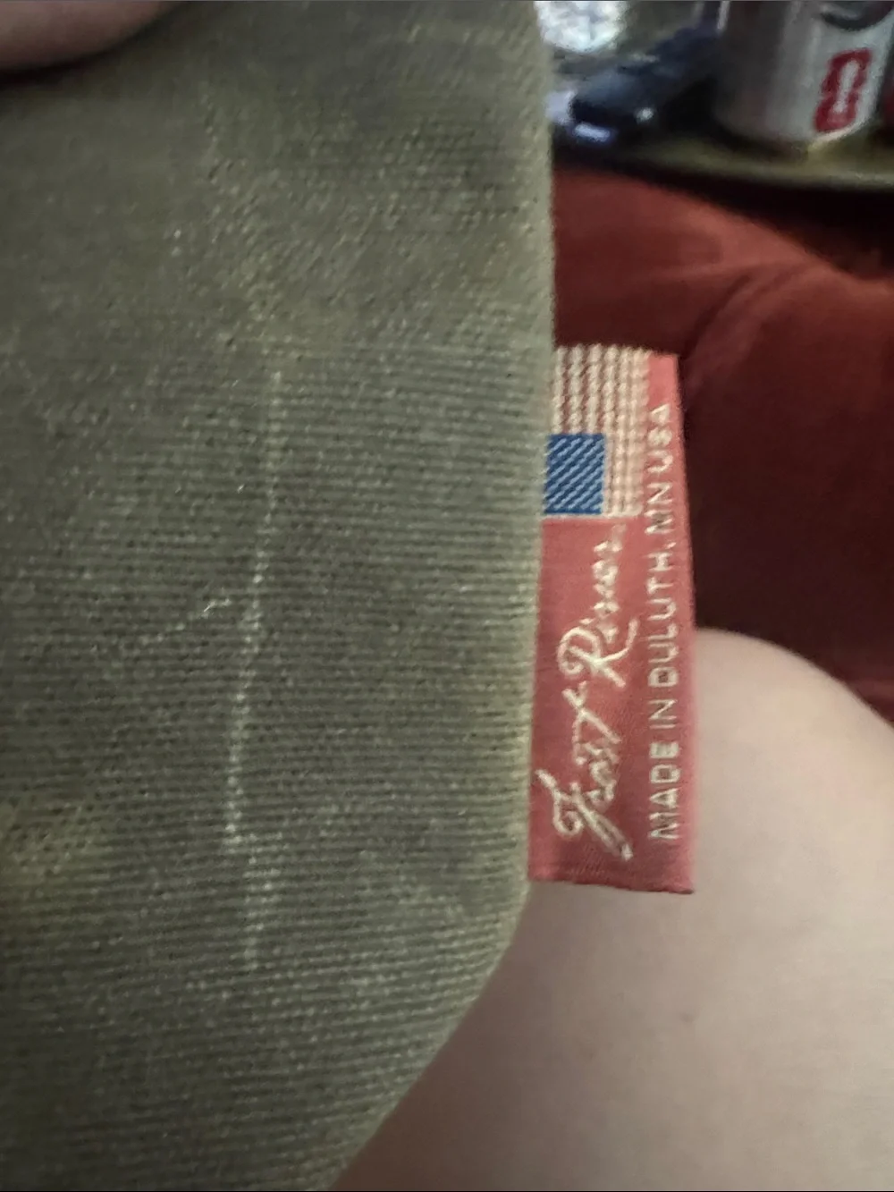 Frost River Reliable Softgoods | Bags | Olive Waxed Canvas Toiletry ...